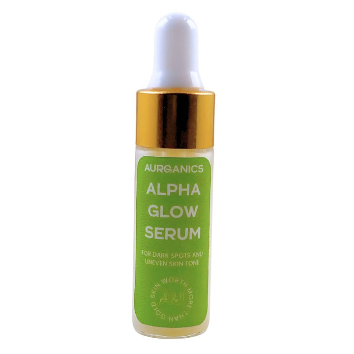 Alpha Glow Serum - Plant-Based Dark Spot Serum for Sensitive Skin ...